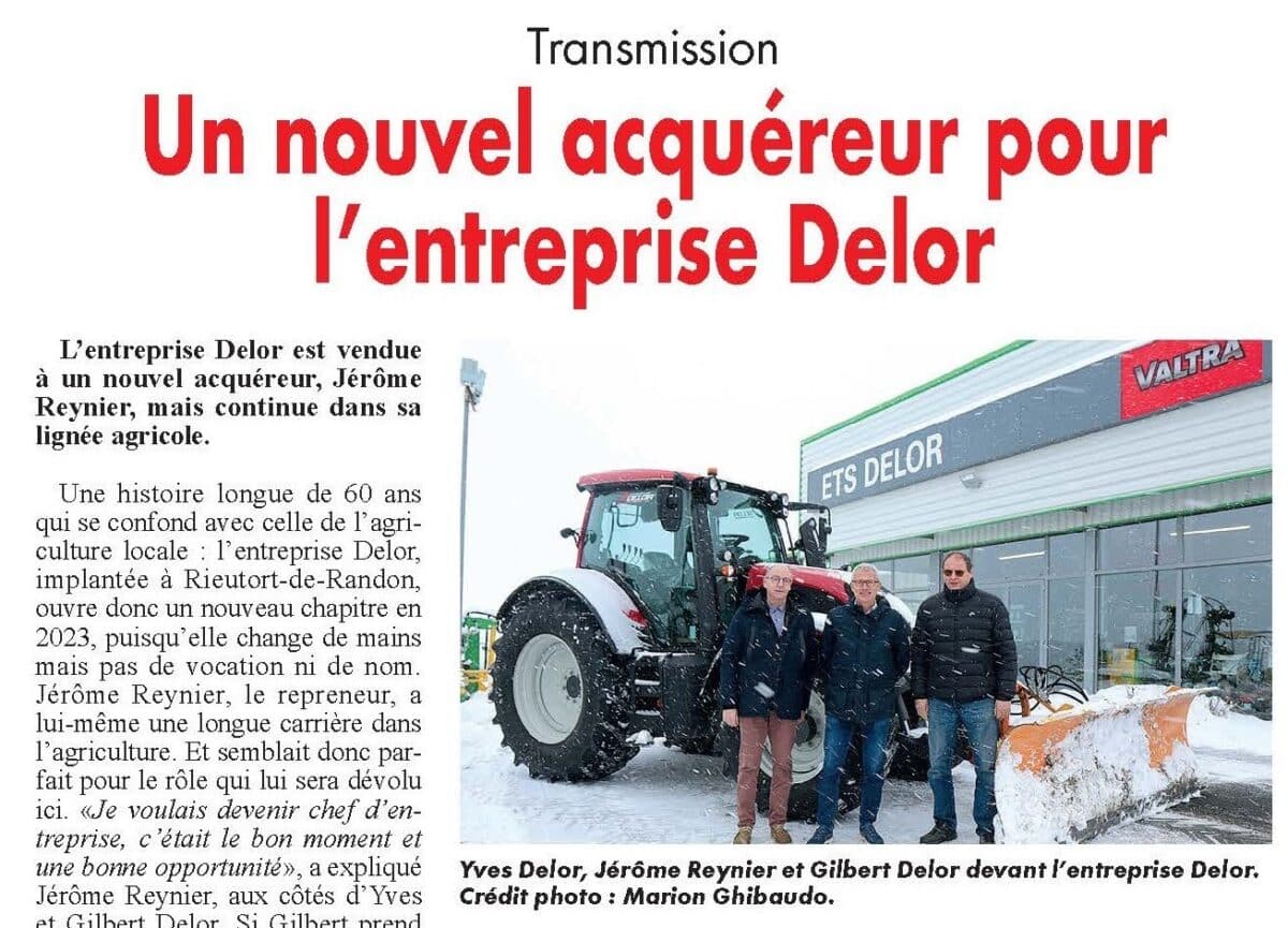 Ets Delor | Matériel agricole en Haute-Loire, Lozère et Ardèche